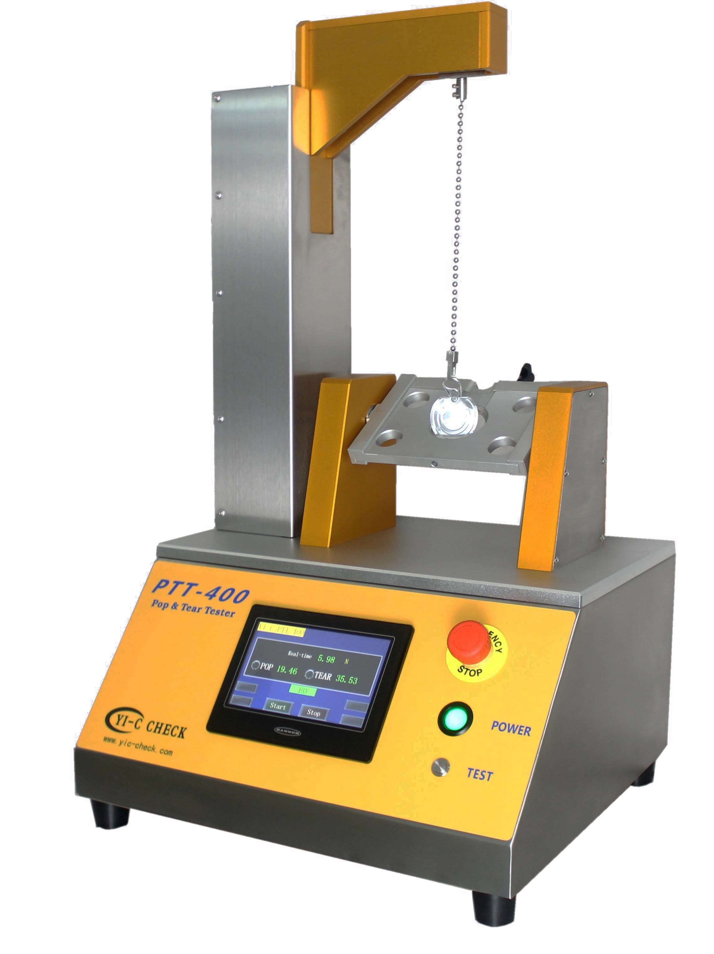PTT-400 Pop & Tear Tester - YI-C CHECK INSTRUMENT