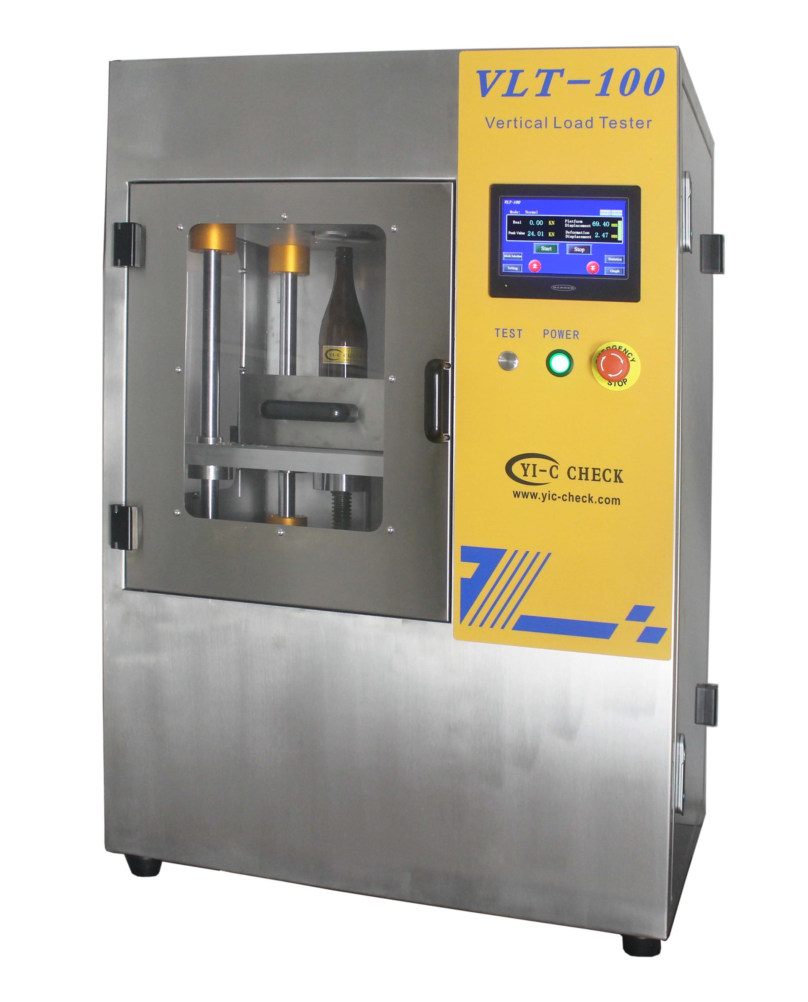 VLT-100 Vertical Load Tester - YI-C CHECK INSTRUMENT